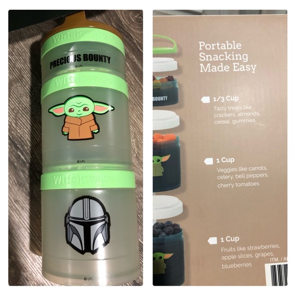 Star Wars | Kitchen | Mandalorian Grogu Whiskware Snacking Containers ...
